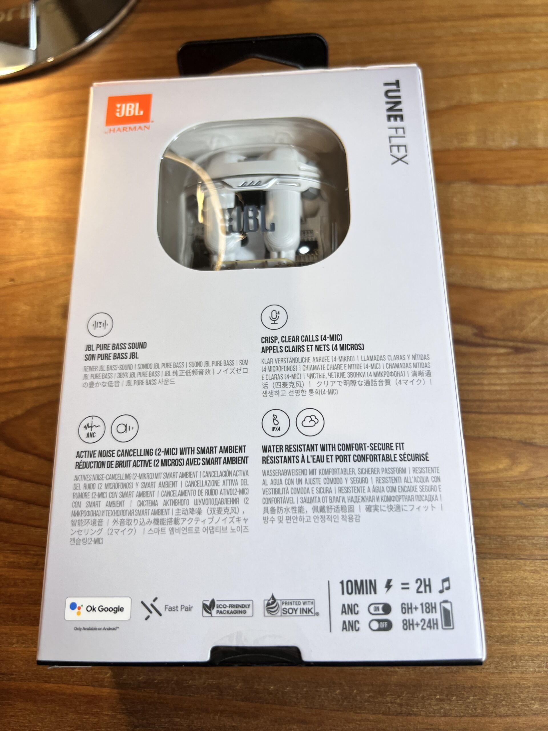 【JBL TUNE FLEX GHOST】2ウェイ装着ながらノイキャンも外音取り込みも対応したコスパ最強イヤホン！